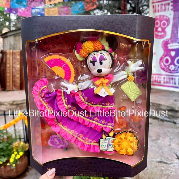 Disney | Holiday | Disney Parks Minnie Mouse Deluxe Catrina Doll | Poshmark